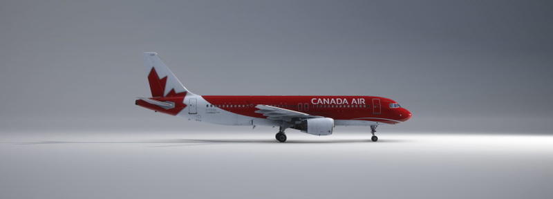 Canada Air Virtual Fenix A320-200 (Wing Fences & Sharklets) for ...