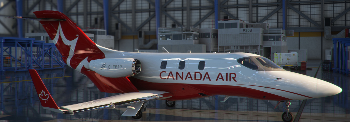 Canada Air Virtual HJet for Microsoft Flight Simulator | MSFS