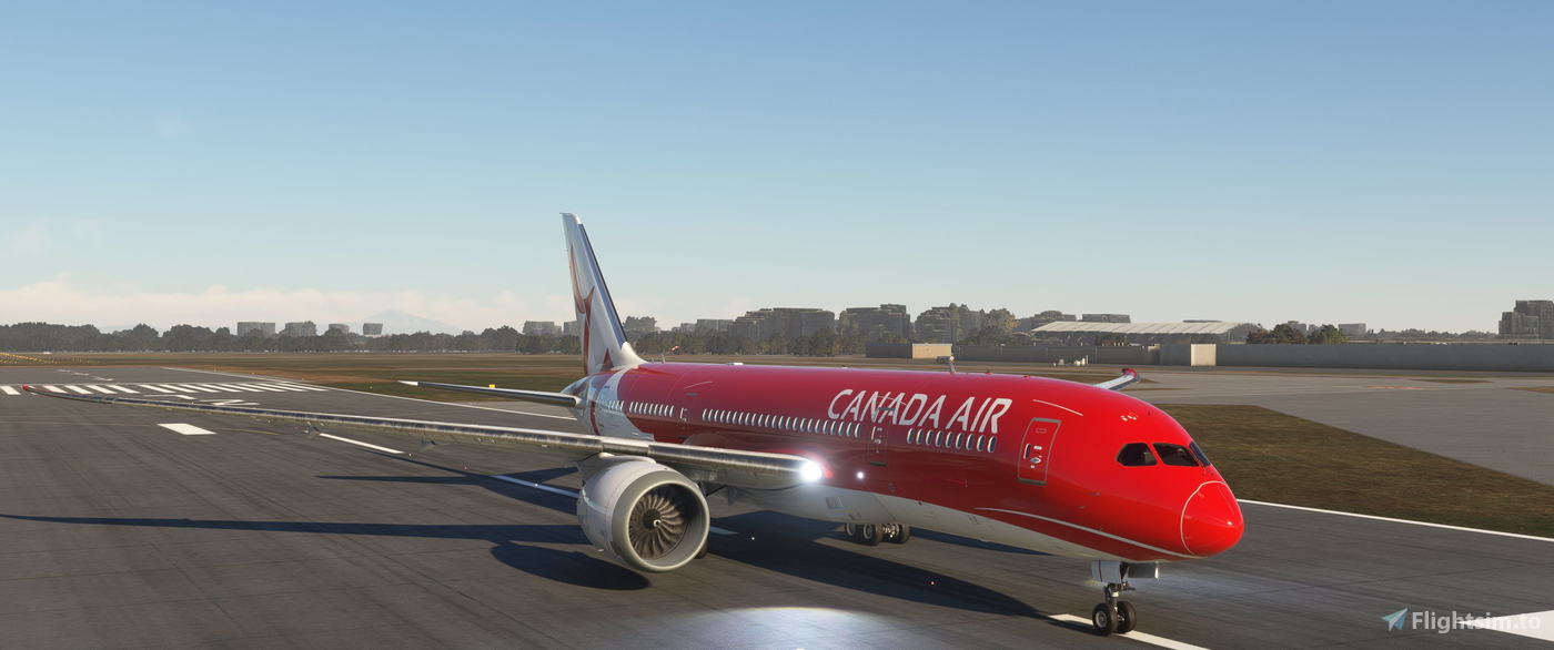 Canada Air Virtual Kuro Boeing 787-8 for Microsoft Flight Simulator | MSFS