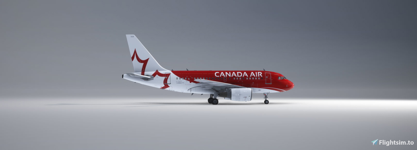 Canada Air Virtual LatinVFR A318 for Microsoft Flight Simulator | MSFS