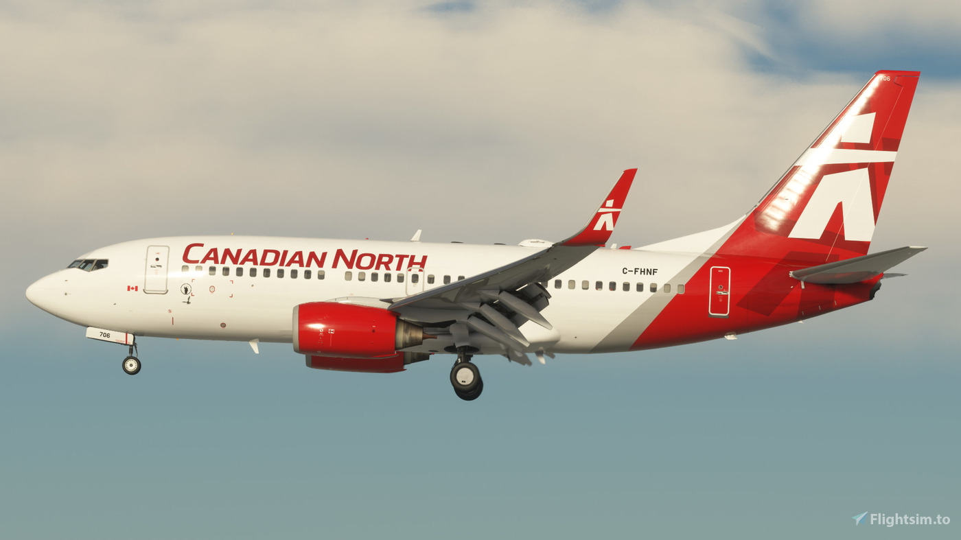 Canadian North (C-FHNF) - PMDG 737-700 for Microsoft Flight Simulator ...