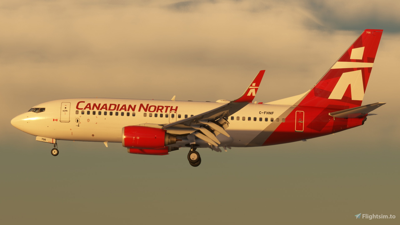 Canadian North (C-FHNF) - PMDG 737-700 for Microsoft Flight Simulator ...