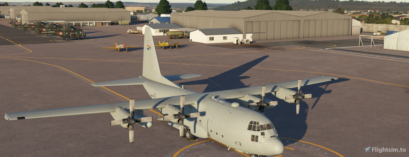 Captain Sim – Lockheed C-130H South African Air Force for Microsoft Flight Simulator | MSFS