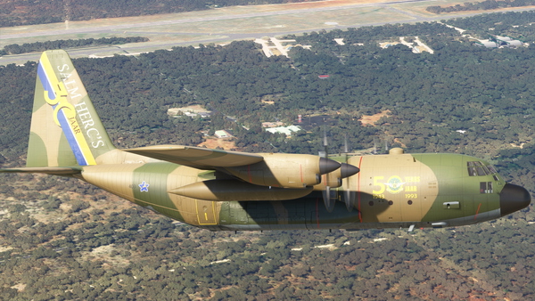 Captain Sim – Lockheed C-130H South African Air Force (Fictional 100Years ) for Microsoft Flight ...