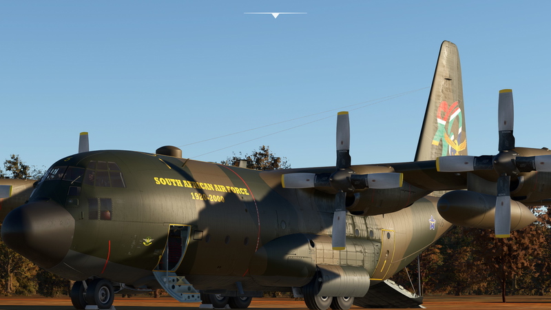 C-130 Captain Exterior Liveries for Microsoft Flight Simulator | MSFS