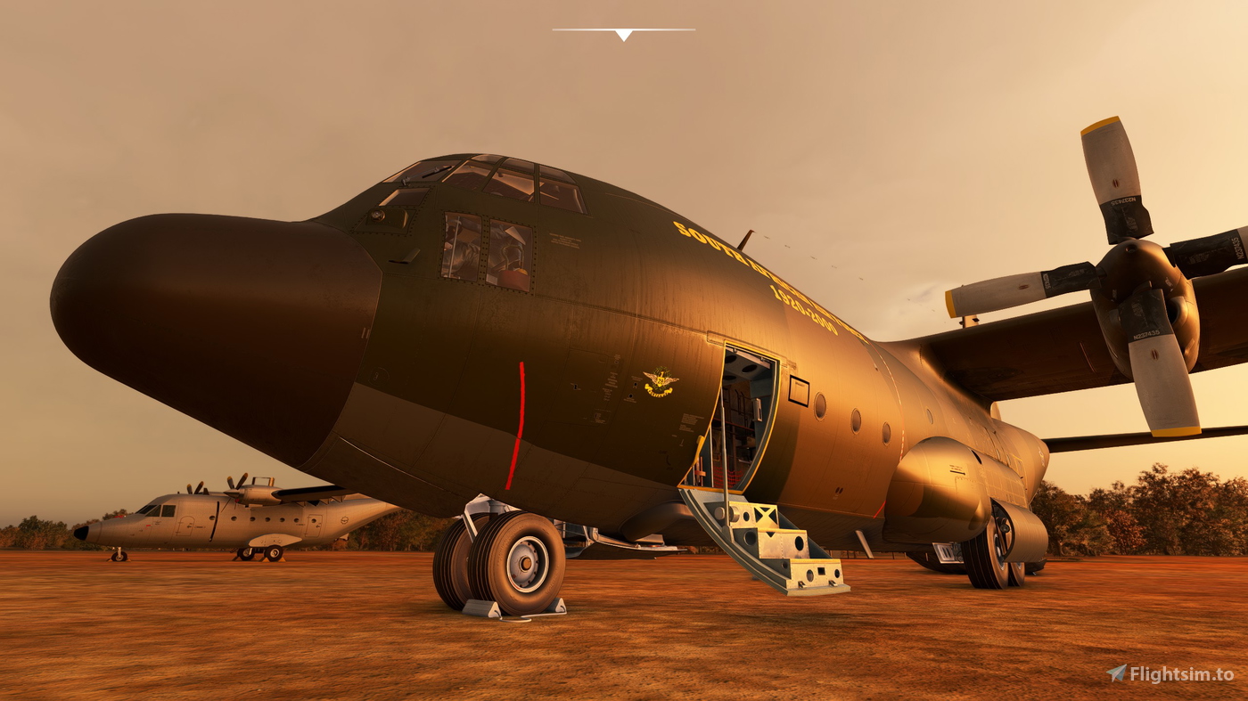 Captain Sim – Lockheed C-130H South African Air Force9(NR: 405 80Years ...