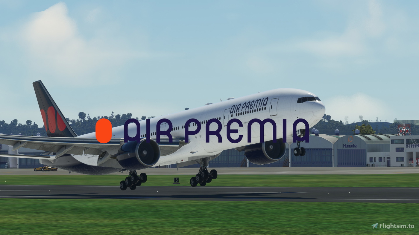 CapTain sim 777 300er Air Premia for Microsoft Flight Simulator | MSFS