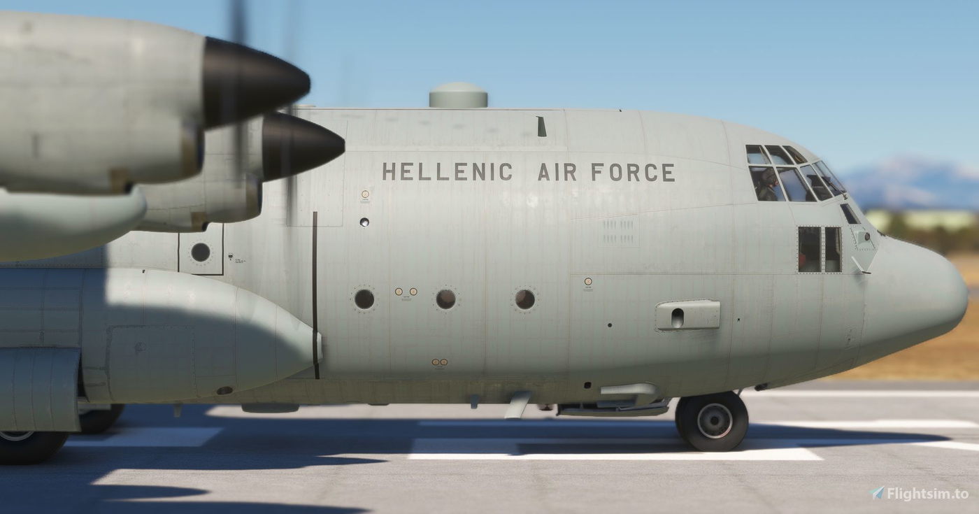 Captain Sim C-130H Hercules Hellenic Air Force [ΠΟΛΕΜΙΚΗ ΑΕΡΟΠΟΡΙΑ ...