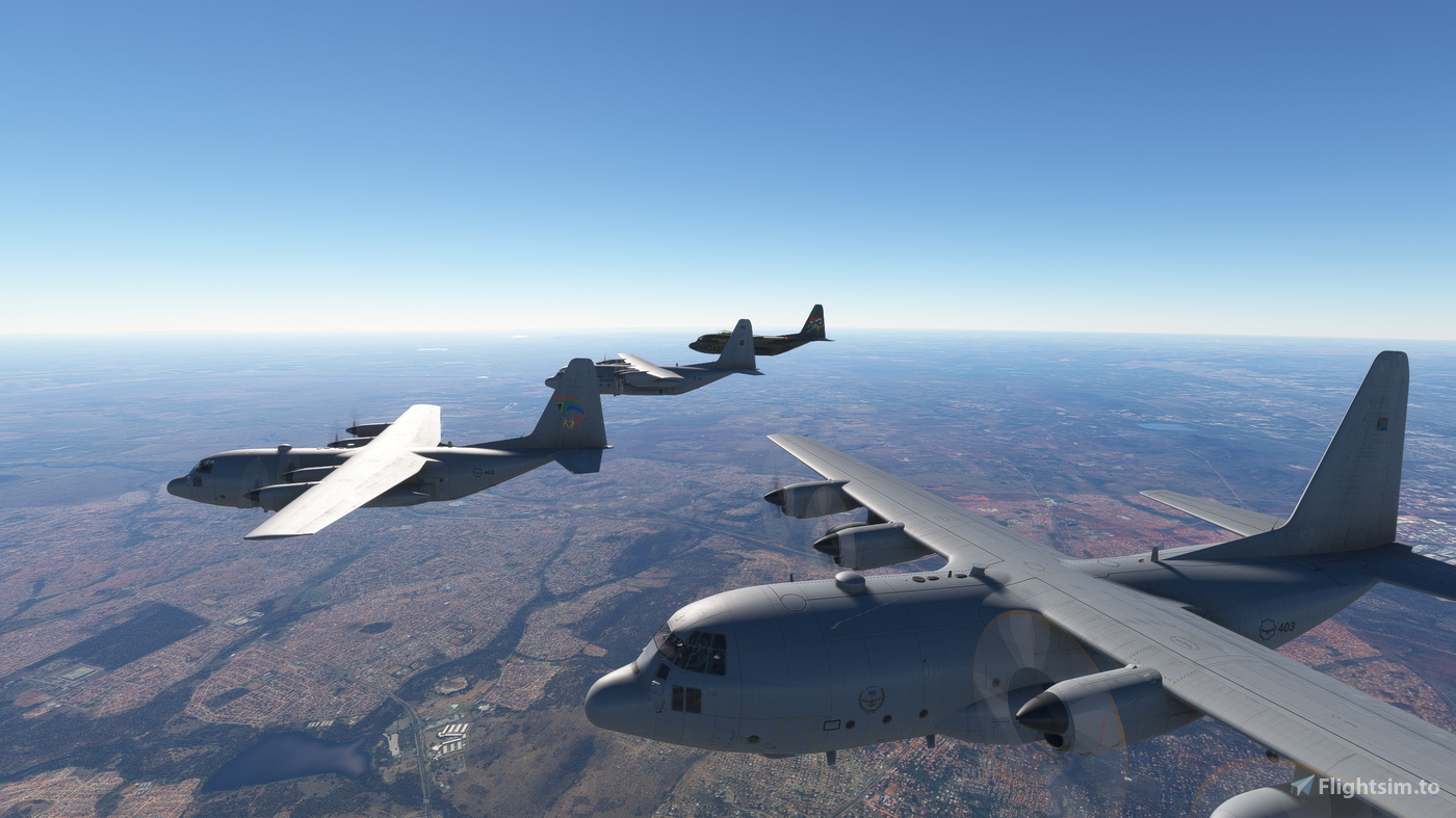 Captain Sim C-130H-(South African Air Force Repaints) for Microsoft ...