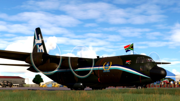 Captain Sim – Lockheed C-130H South African Air Force (Fictional 100Years ) for Microsoft Flight ...