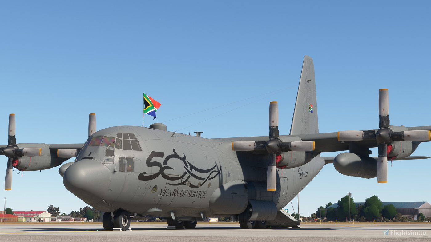 Captain Sim C-130H-(South African Air Force Repaints) for Microsoft Flight Simulator | MSFS