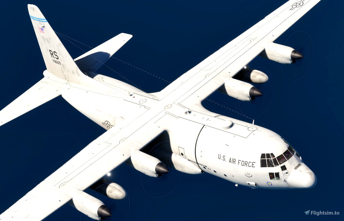 Captain Sim C130H (new version) - US Air Force 37th Airlift Squadron ...