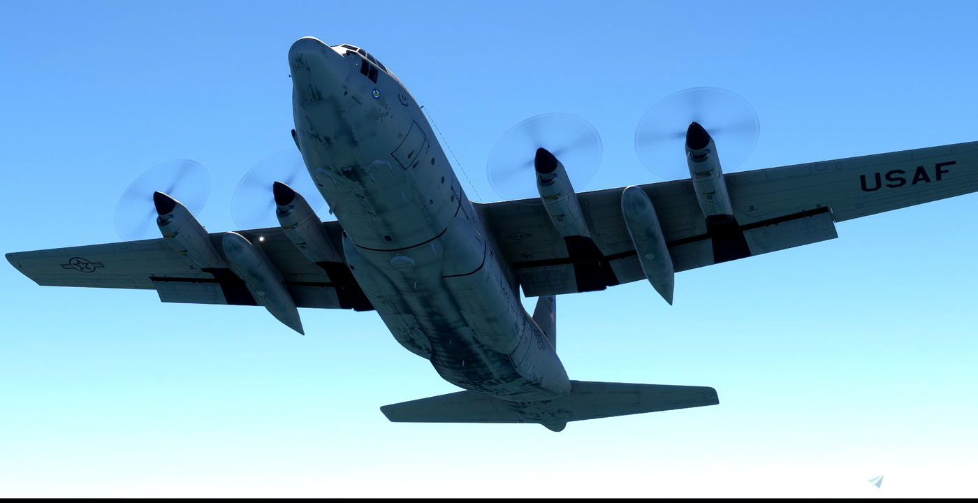 Captain Sim C130H (new version) - US Air Force 37th Airlift Squadron ...