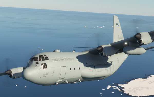 Captain Sim C130H (new version) - US Air Force 37th Airlift Squadron ...