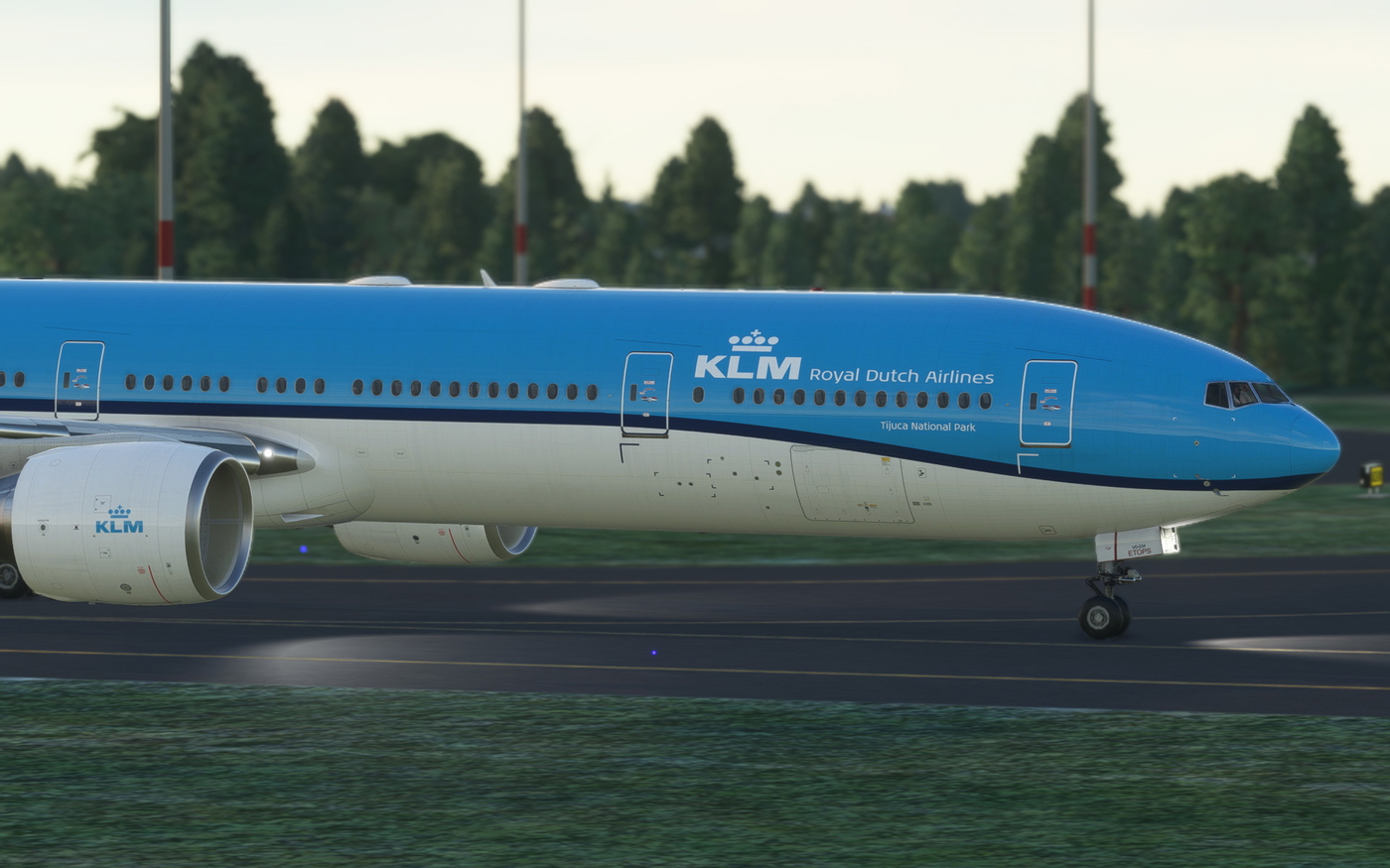 CaptainSim B777-300 KLM PH-BVN + INTERIOR 4K for Microsoft Flight ...