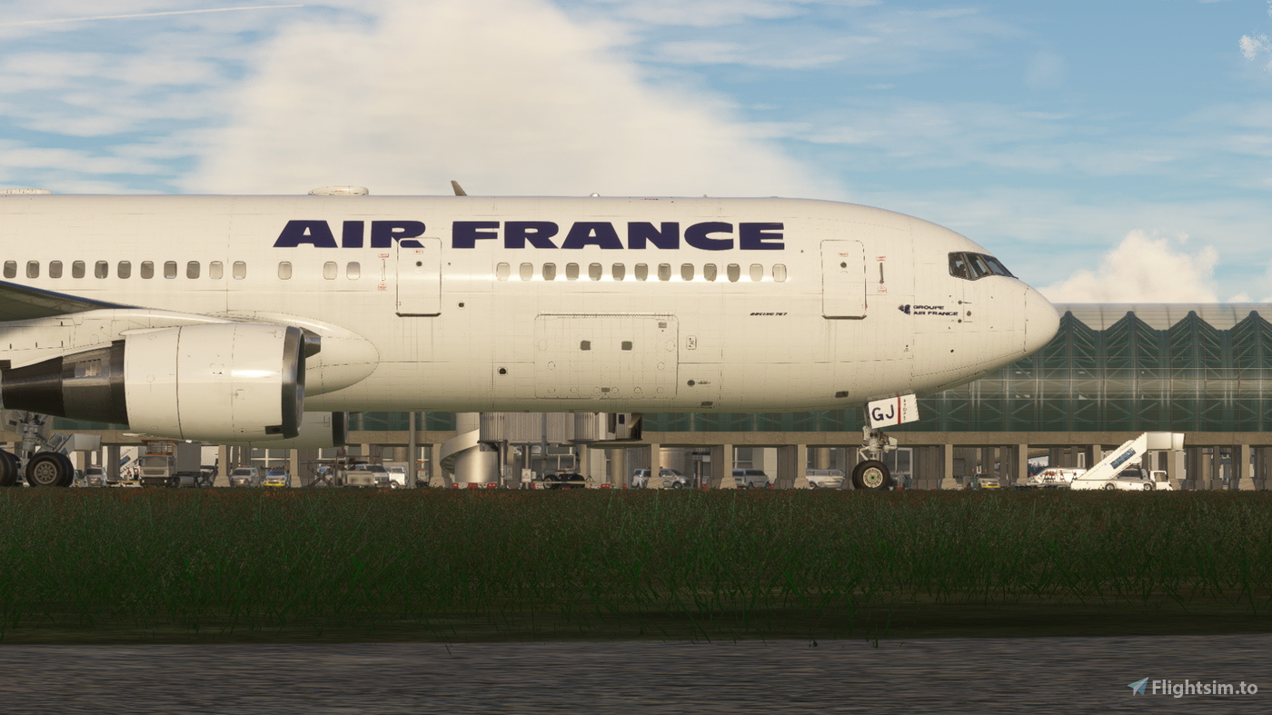 CaptainSim Boeing 767-300ER Air France F-GHGJ for Microsoft Flight ...