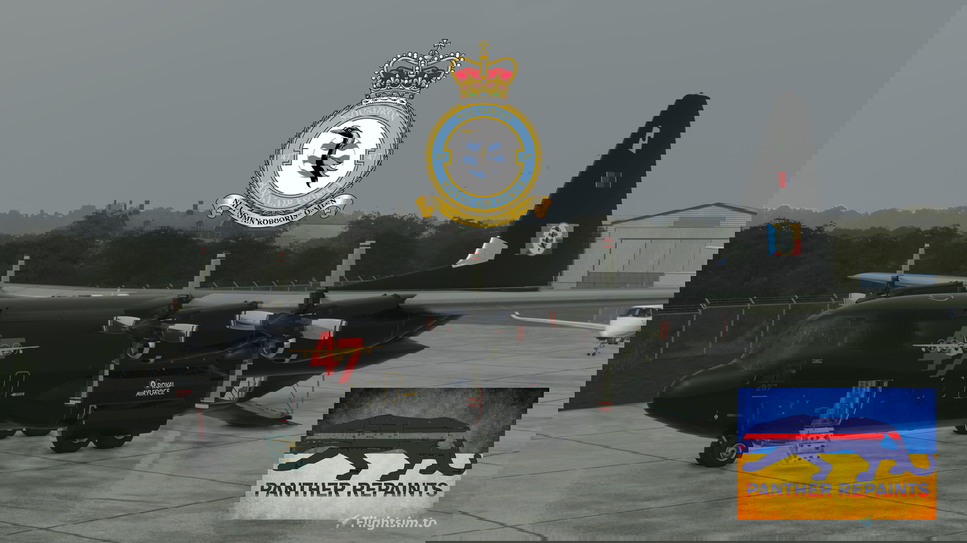 Captainsim C-130 RAF Display XV297 pour Microsoft Flight Simulator | MSFS