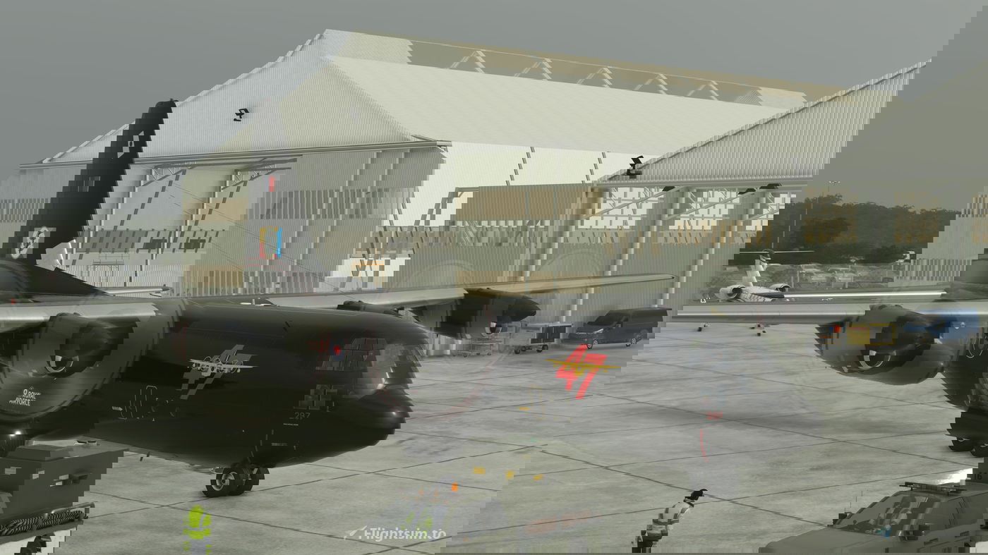 Captainsim C-130 RAF Display XV297 for Microsoft Flight Simulator | MSFS
