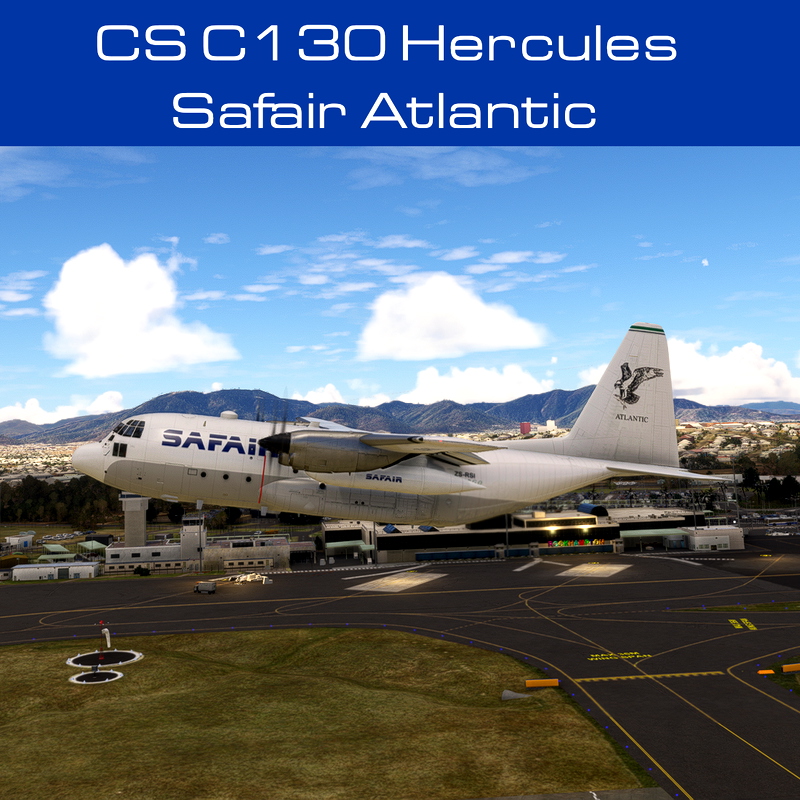 CaptainSim C130 Hercules SAFAIR Atlantic for Microsoft Flight Simulator ...