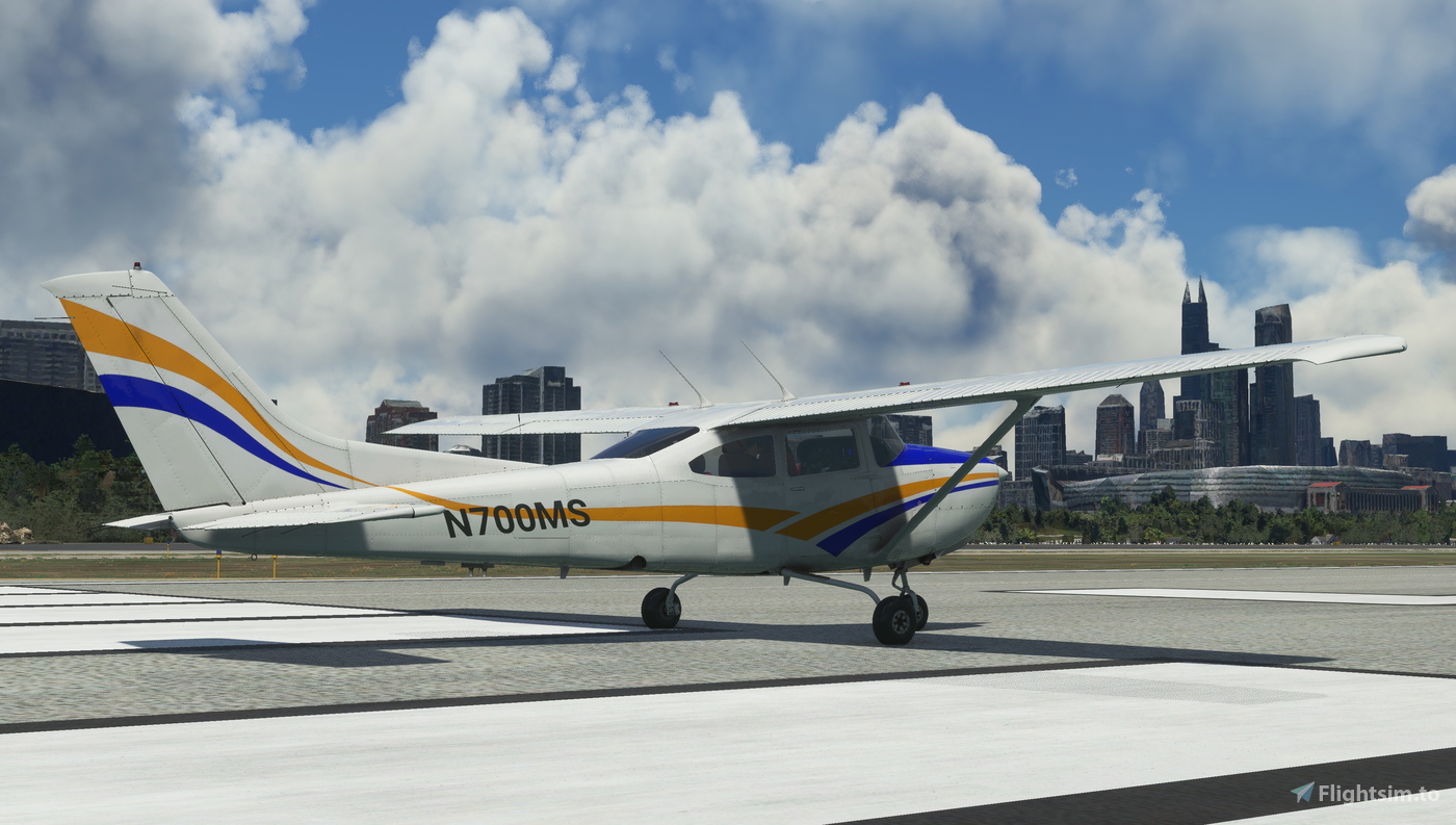 Carenado C182 RG II FS2002 Classic Livery for Microsoft Flight ...