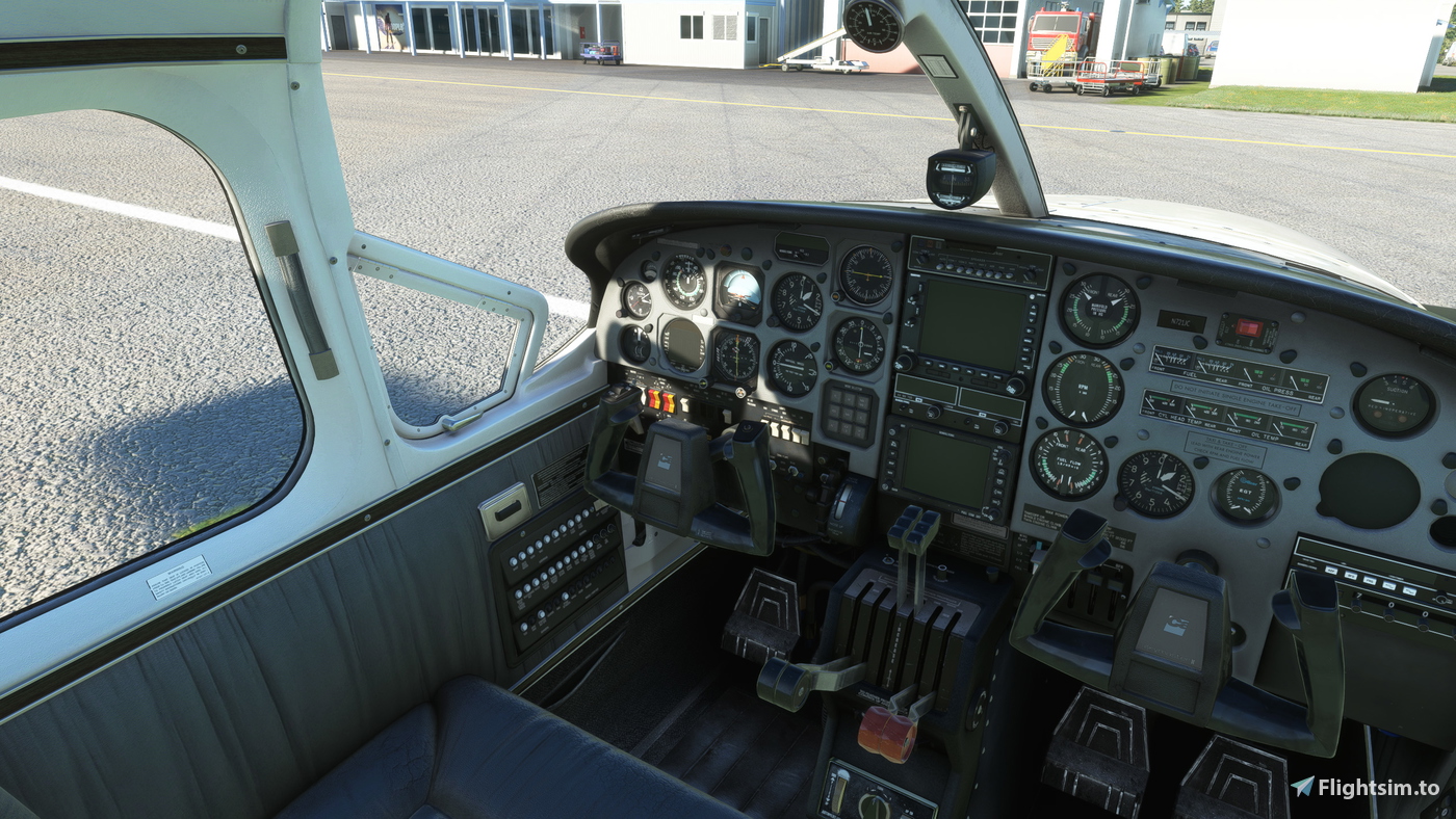 Carenado Cessna C337 Skymaster II - Grey Interior for Microsoft Flight ...