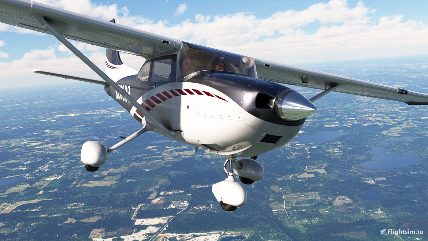Carenado Cessna T182T - N203DB (Dynamic Registration) for Microsoft ...