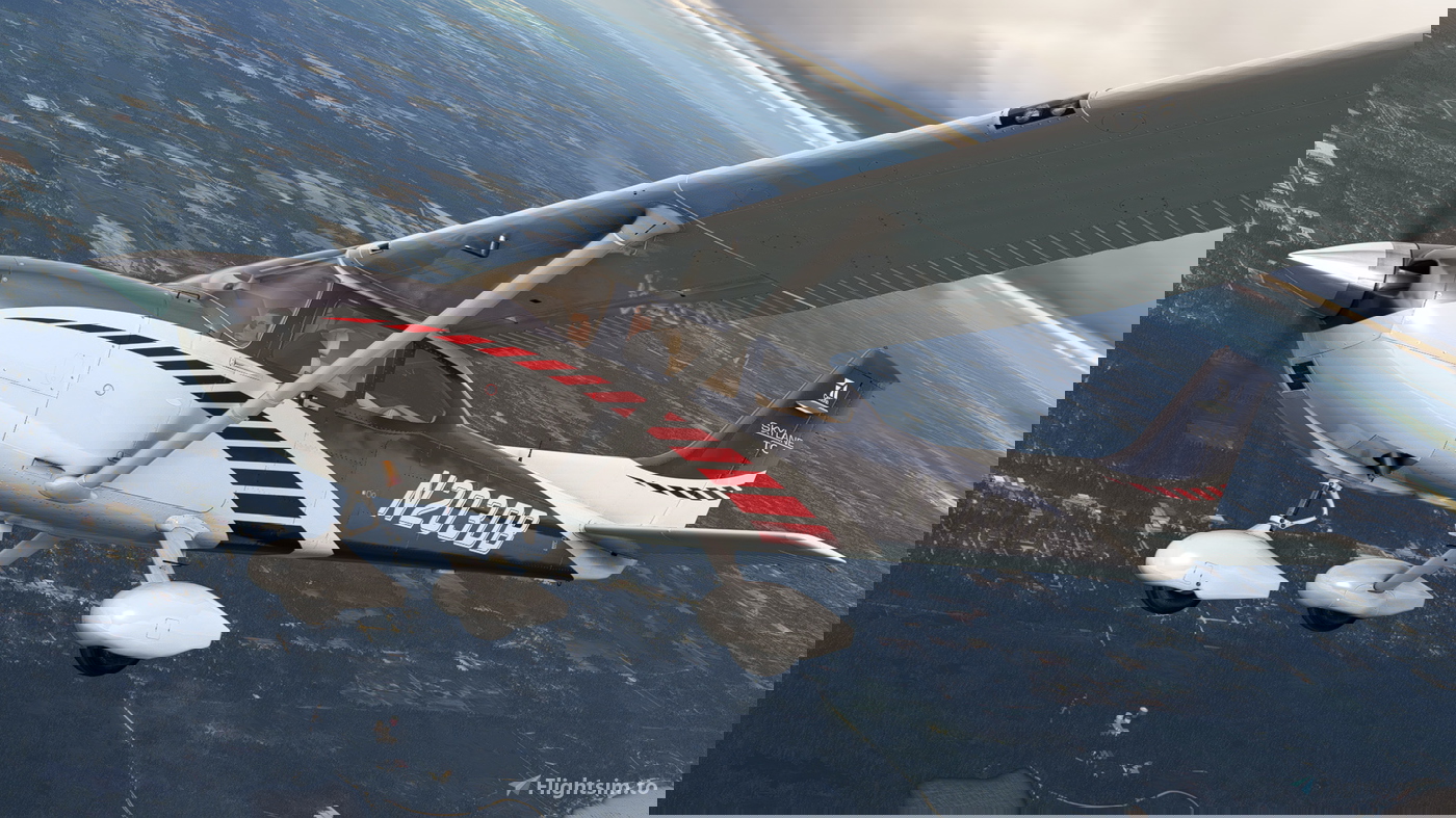 Carenado Cessna T182T - N203DB (Dynamic Registration) for Microsoft ...