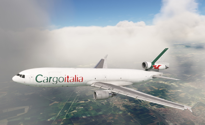 Cargoitalia MD-11F EI-EMS for Microsoft Flight Simulator | MSFS