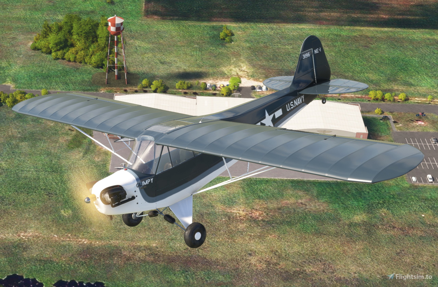 CAS Piper NE-1 Cub "Glimpy" for Microsoft Flight Simulator | MSFS