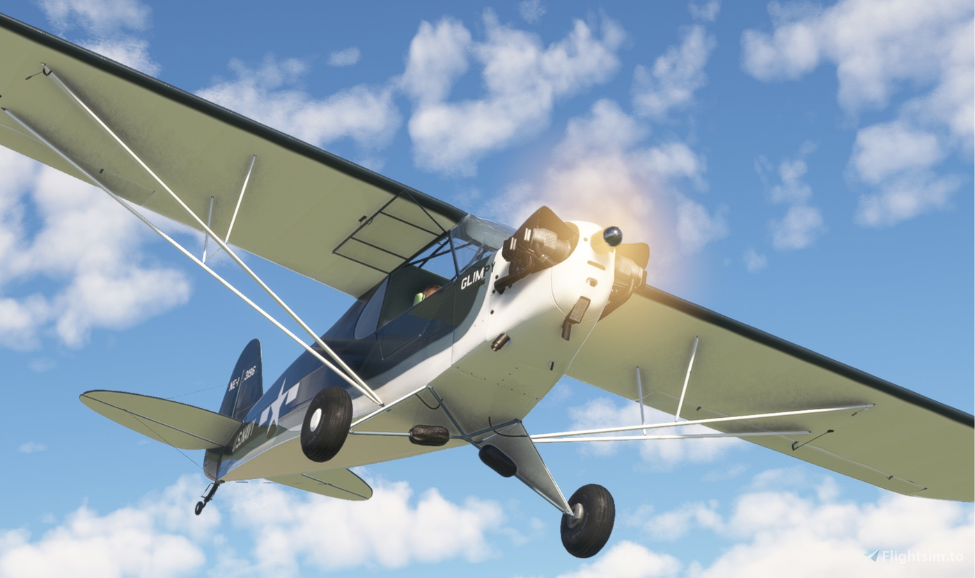 CAS Piper NE-1 Cub "Glimpy" for Microsoft Flight Simulator | MSFS
