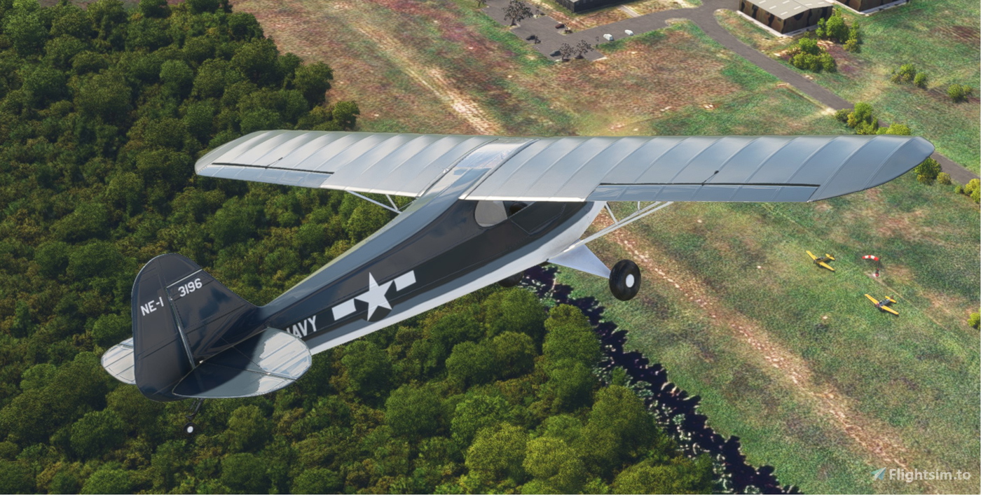 CAS Piper NE-1 Cub "Glimpy" for Microsoft Flight Simulator | MSFS
