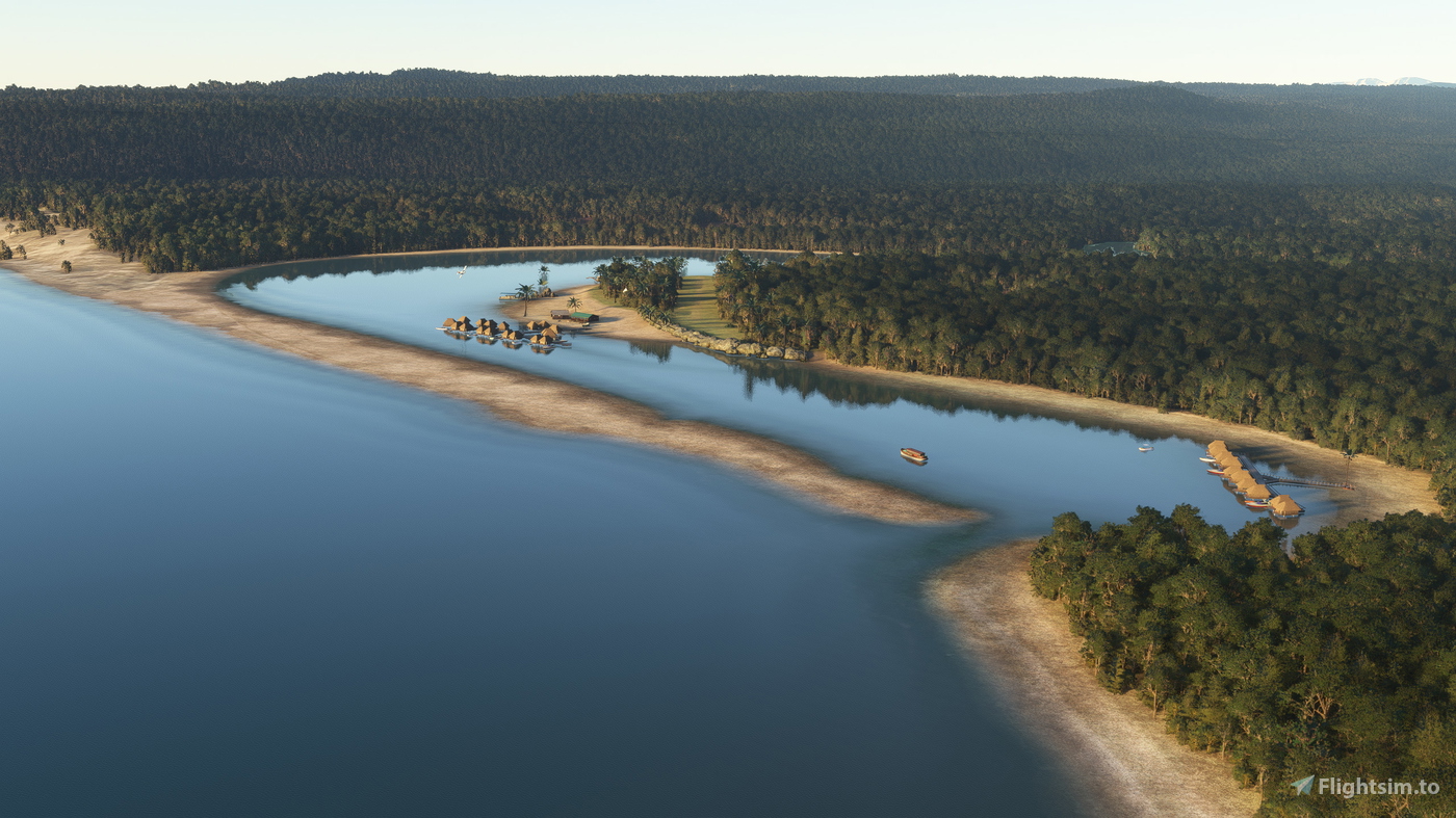 Cascade Lagoon Airstrip NZZC for Microsoft Flight Simulator | MSFS