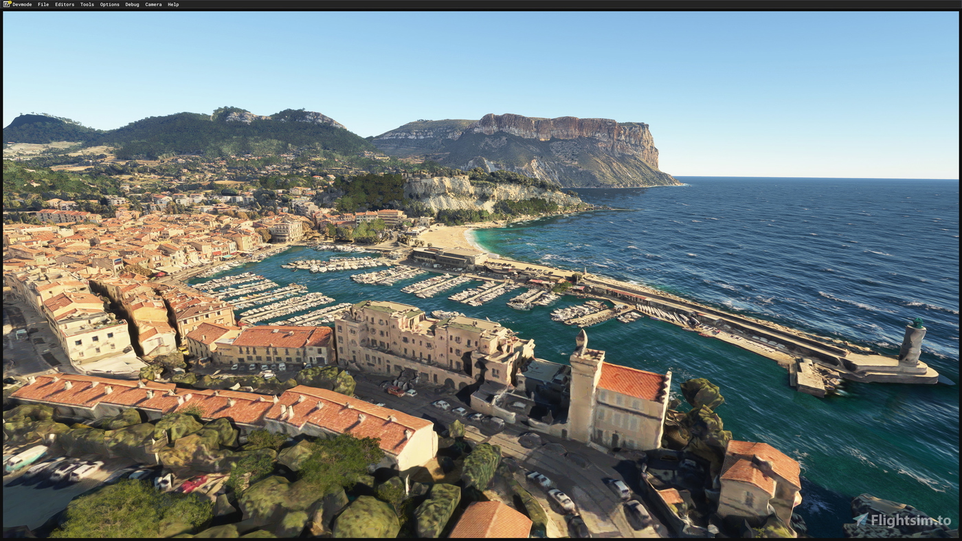 Cassis - Cap Canaille Extension 1.02 - FRANCE for Microsoft Flight ...