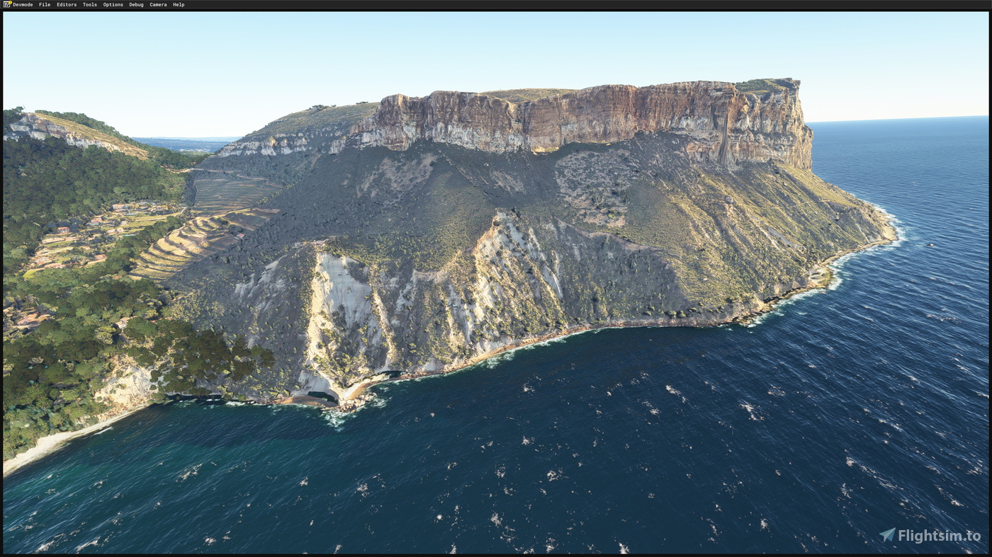 Cassis - Cap Canaille Extension 1.02 - FRANCE for Microsoft Flight ...