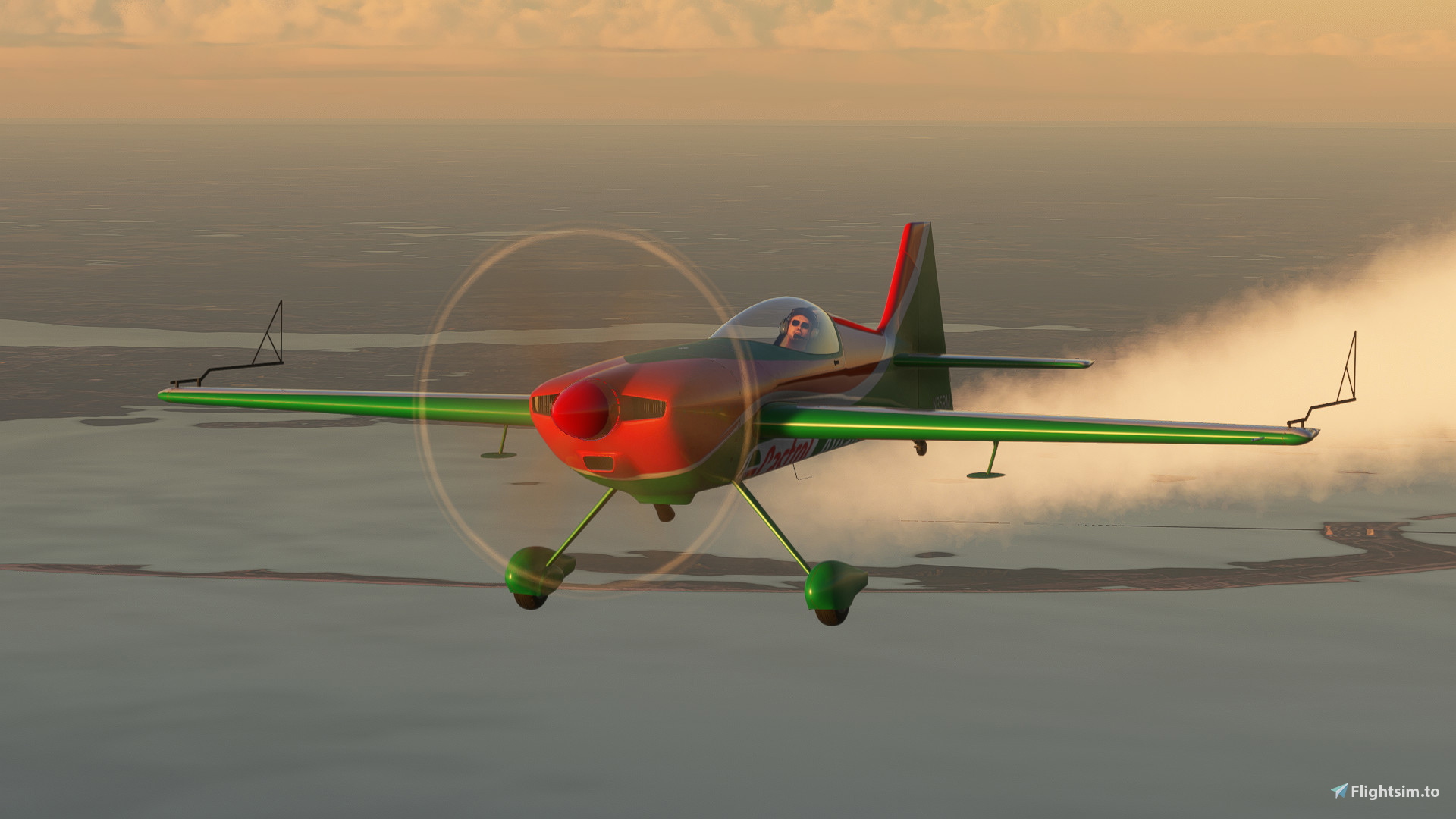 Castrol Aviator Livery for the Eagle S-100 - MSFS Add-on - Flightsim.to