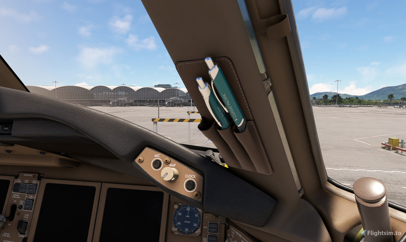 Cathay Pacific B-KQT (w/cabin) for PMDG 777-300ER for Microsoft Flight ...