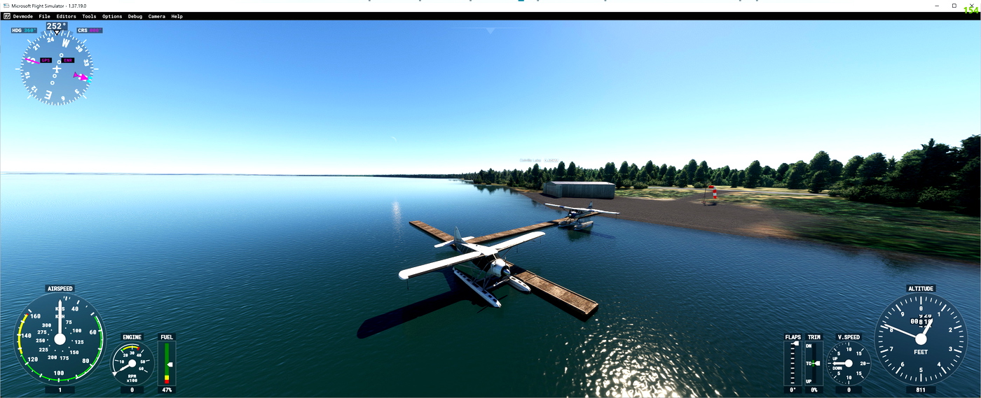CED7 Colville Lake Seaplane Base для Microsoft Flight Simulator | MSFS