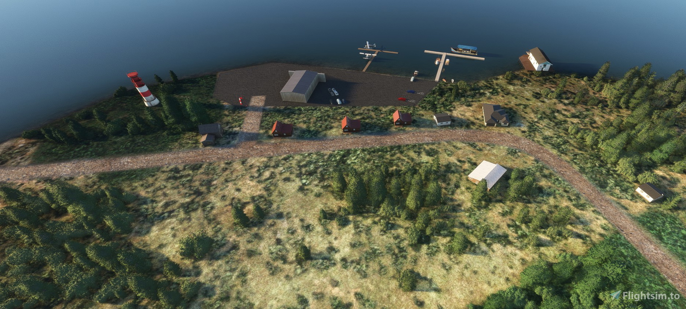 CED7 Colville Lake Seaplane Base for Microsoft Flight Simulator | MSFS