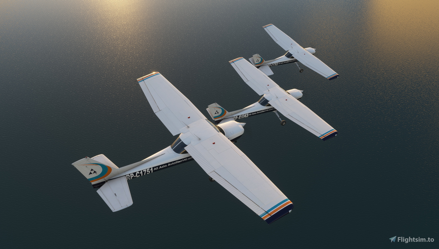 Cessna 152 - All Asia Aviation Academy (AAA) Philippines Livery for ...