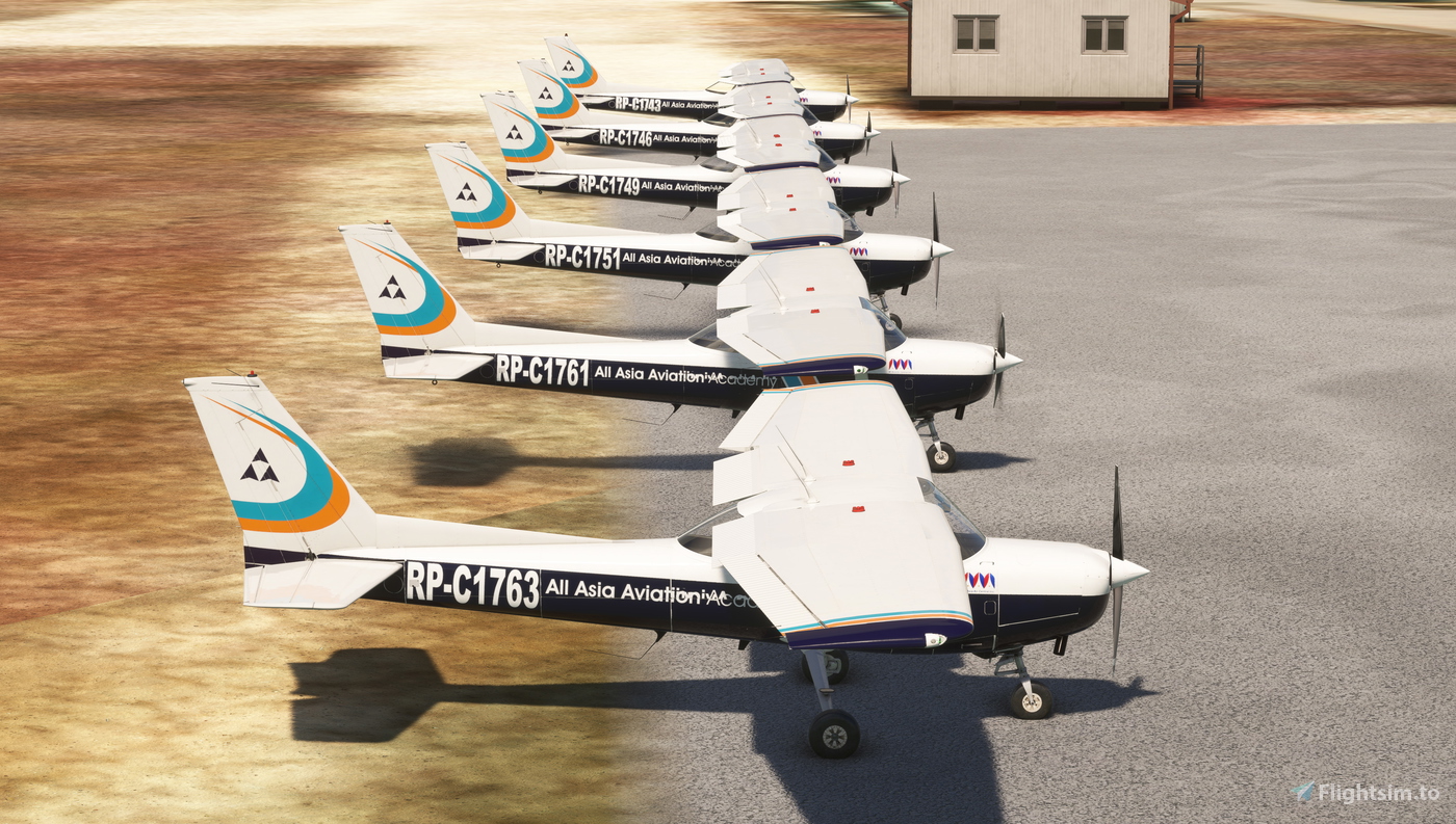 Cessna 152 - All Asia Aviation Academy (AAA) Philippines Livery for ...