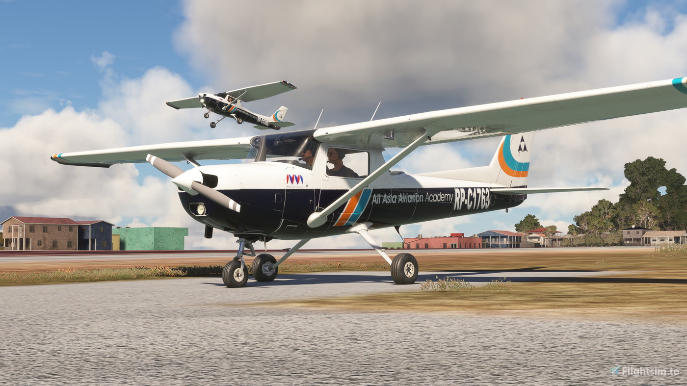 Cessna 152 - All Asia Aviation Academy (AAA) Philippines Livery for ...