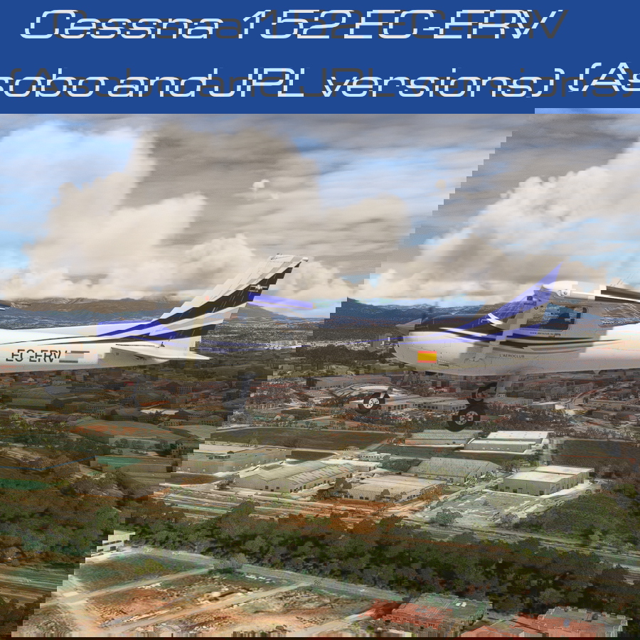 Cessna 152 EC-ERV for Microsoft Flight Simulator | MSFS