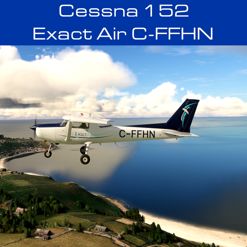 Cessna 152 Exact Air C-FFHN for Microsoft Flight Simulator | MSFS