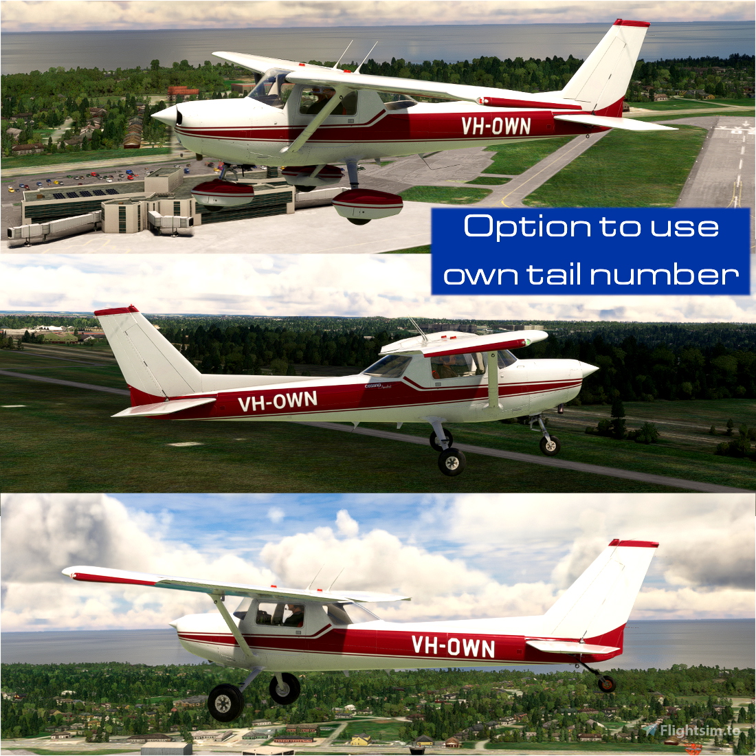 Cessna 152 N45166 for Microsoft Flight Simulator | MSFS