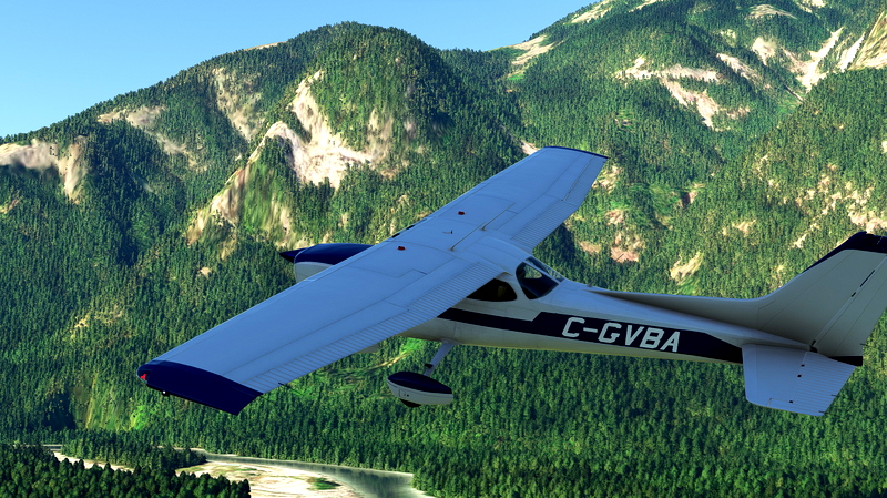 Cessna 172 C-GVBA (Bagolu, Classic) for Microsoft Flight Simulator | MSFS