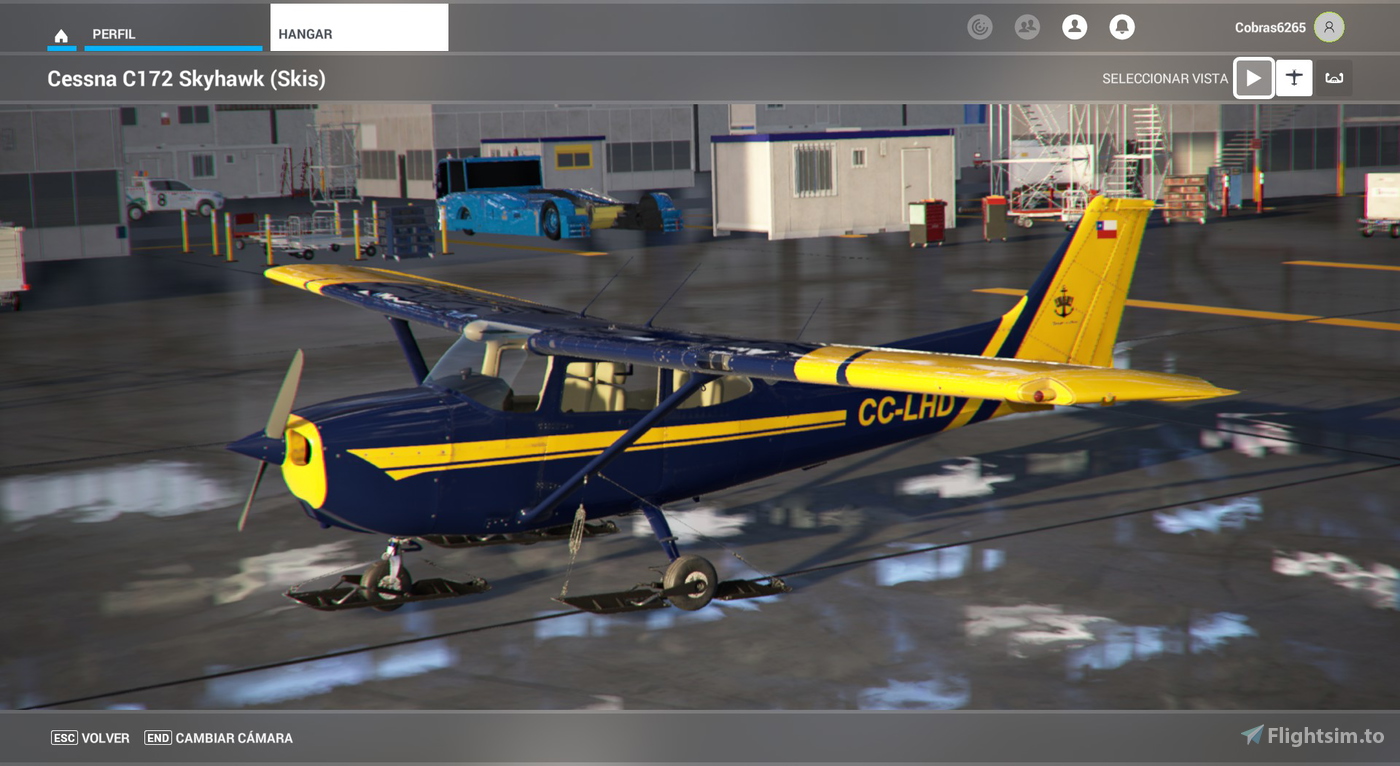 Cessna 172 CC-LHD (Asobo Classic/WBSim) para Microsoft Flight Simulator | MSFS