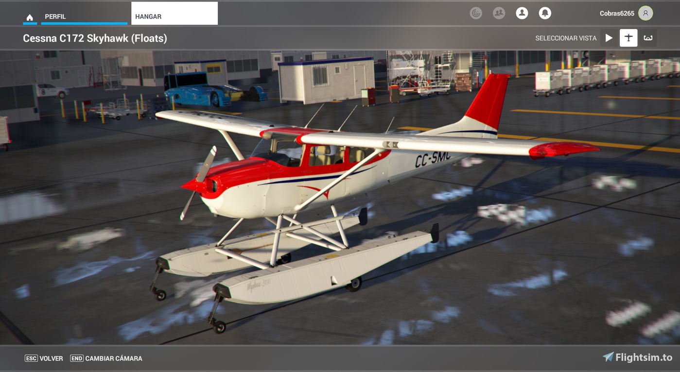 Cessna 172 CC-SMC (Classic/WBSim) dla Microsoft Flight Simulator | MSFS