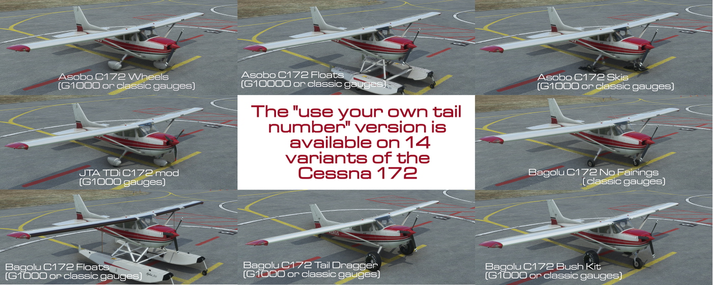 Cessna 172 N1171F for Microsoft Flight Simulator | MSFS