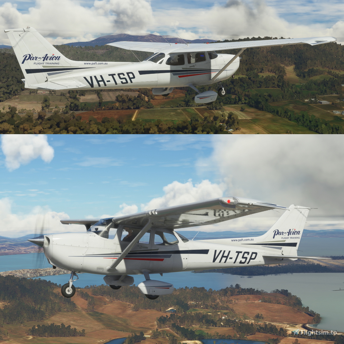 Cessna 172 Par-Avion Flight Training VH-TSP for Microsoft Flight Simulator | MSFS