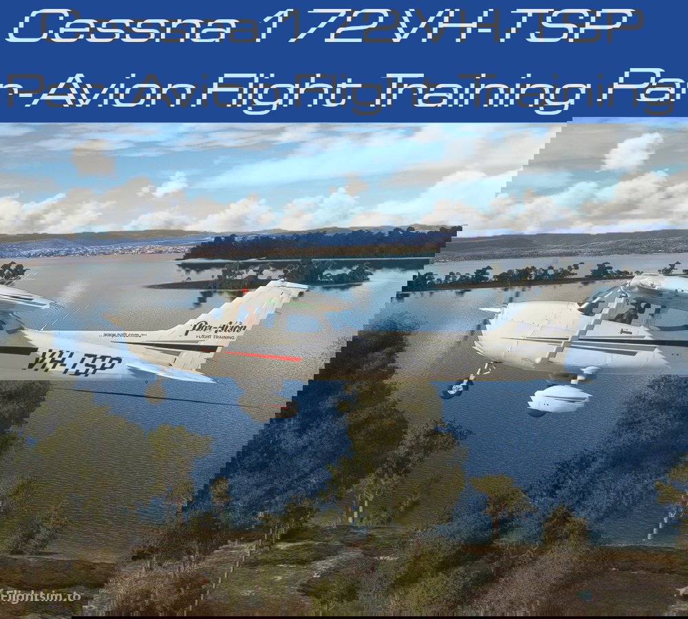 Cessna 172 Par-Avion Flight Training VH-TSP のために Microsoft Flight Simulator | MSFS